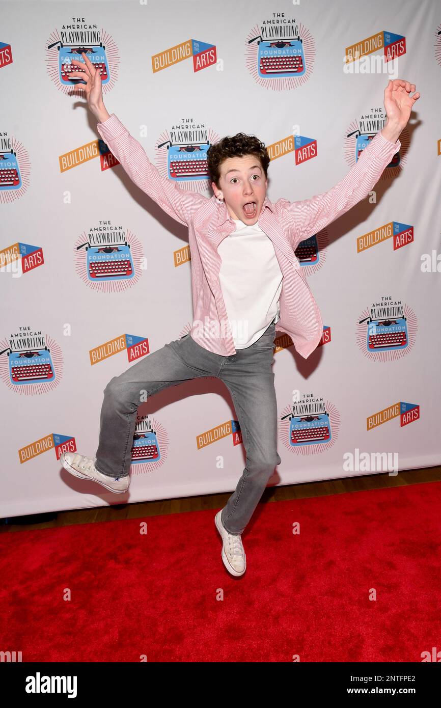 New York, USA. 27th Feb, 2023. Patrick Scott McDermott attends the Relentless Musical Awards at ...