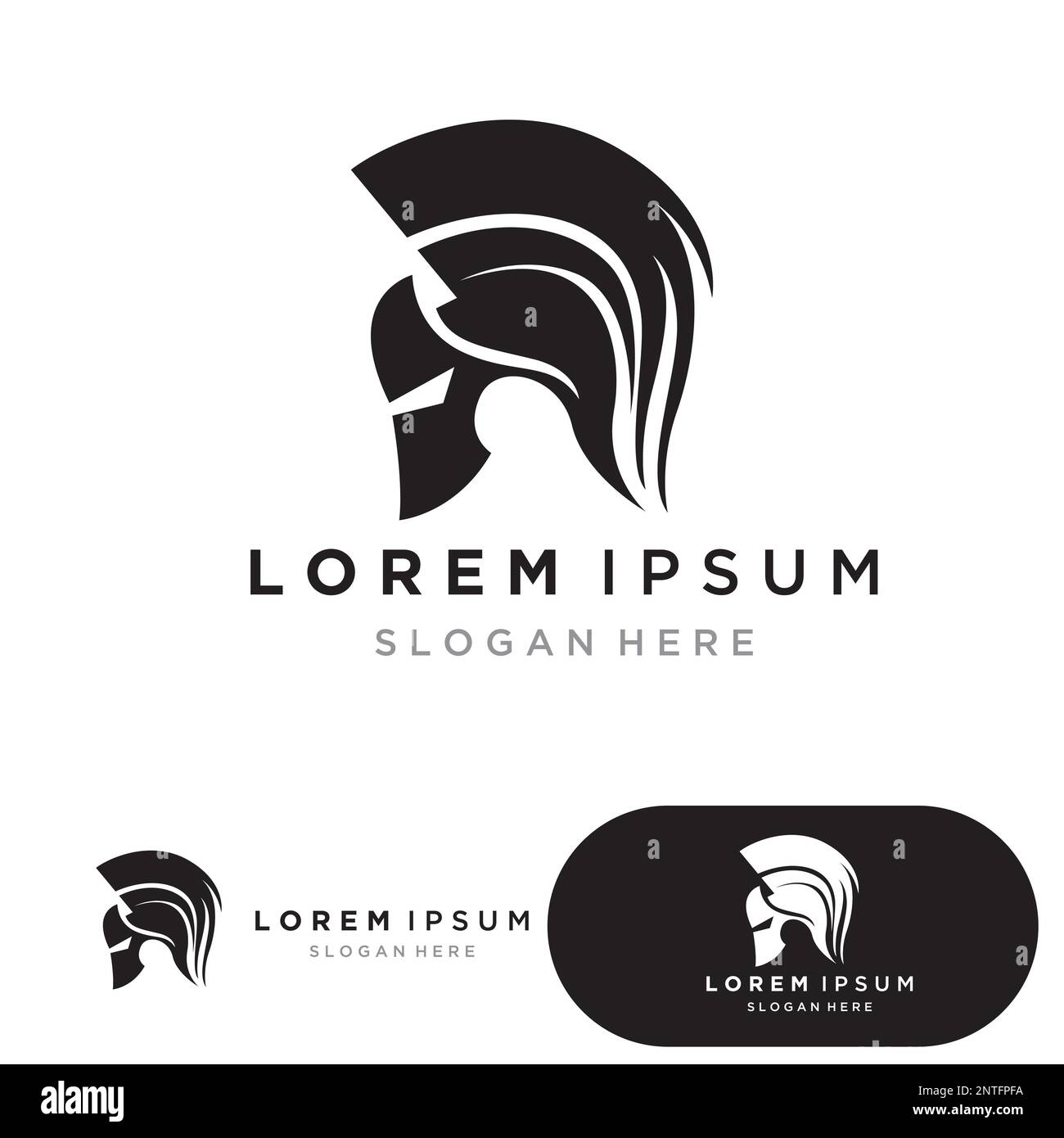 spartan logo icon designs vector Stock Vector Image & Art - Alamy