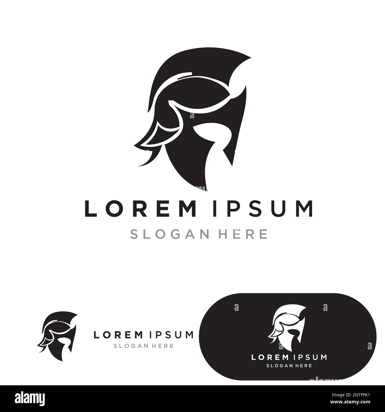 spartan logo icon designs vector Stock Vector Image & Art - Alamy