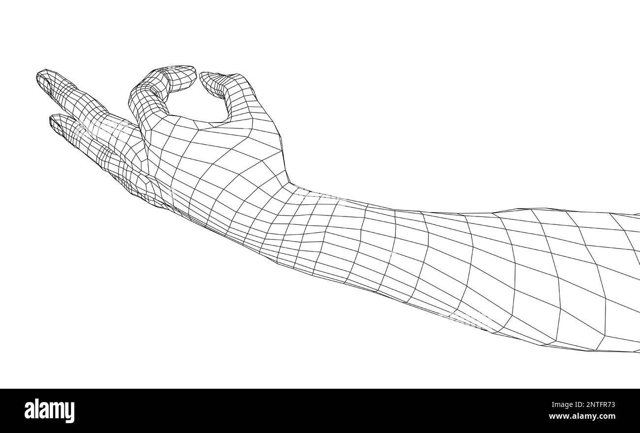 Hand OK sign Stock Photo - Alamy