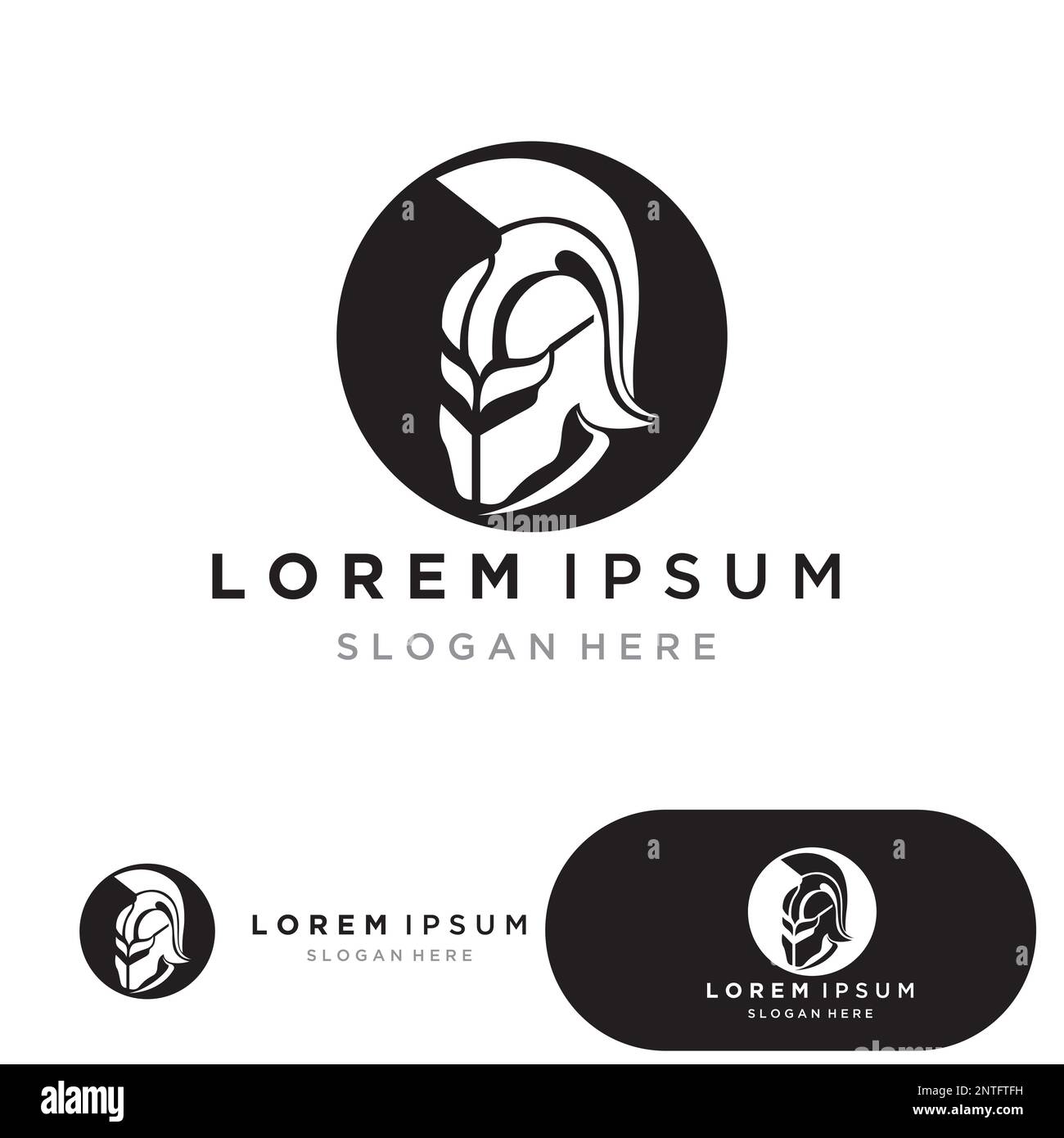 spartan logo icon designs vector Stock Vector Image & Art - Alamy