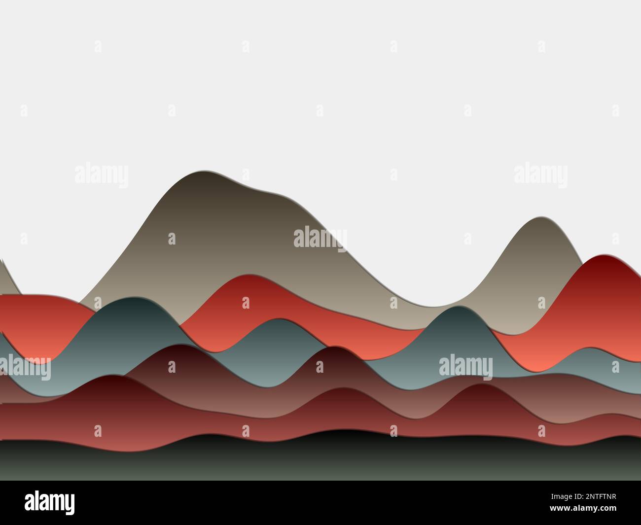 Dark red hill Stock Vector Images - Alamy
