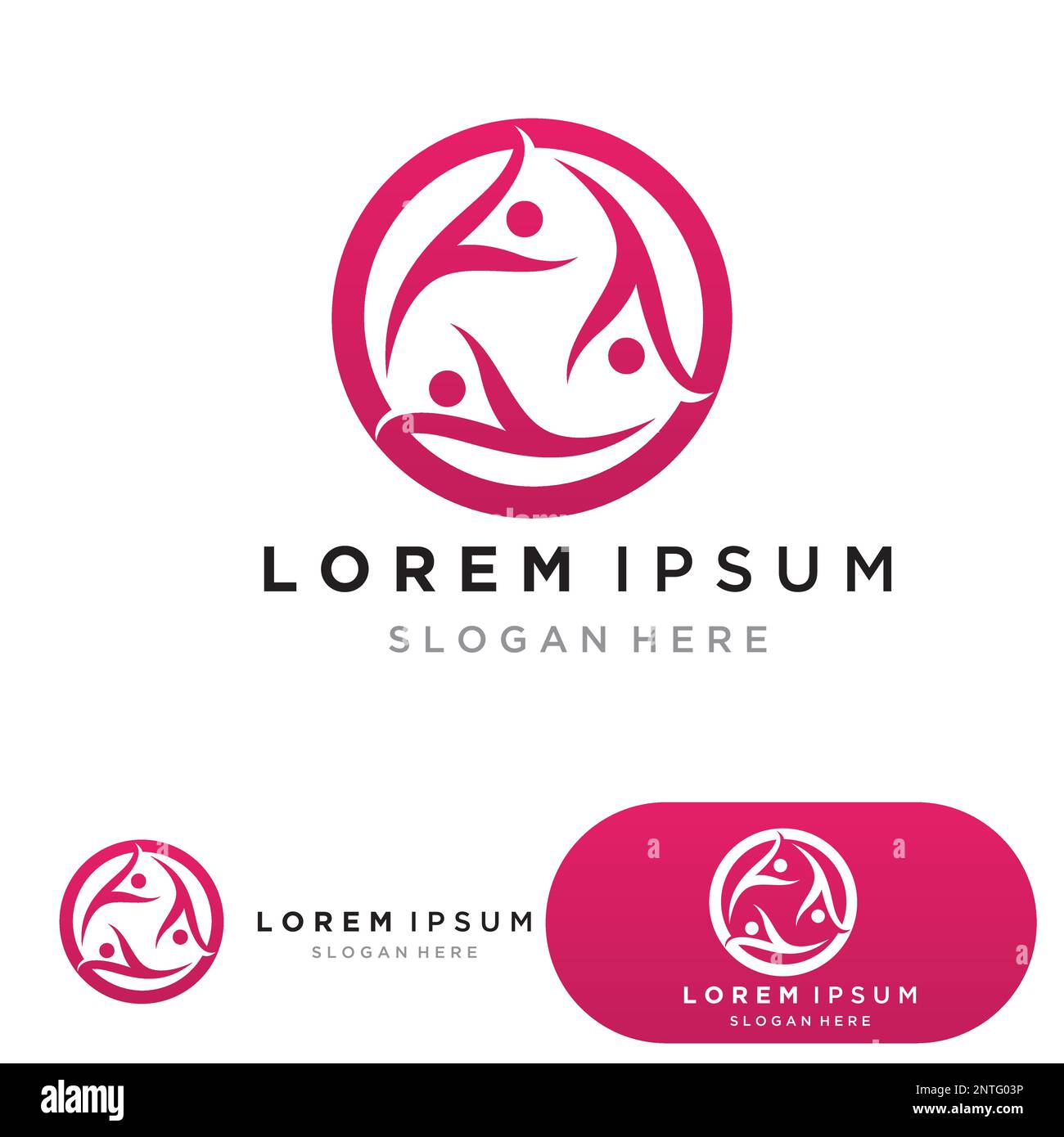 Community group meeting club Stock Vector Images - Alamy