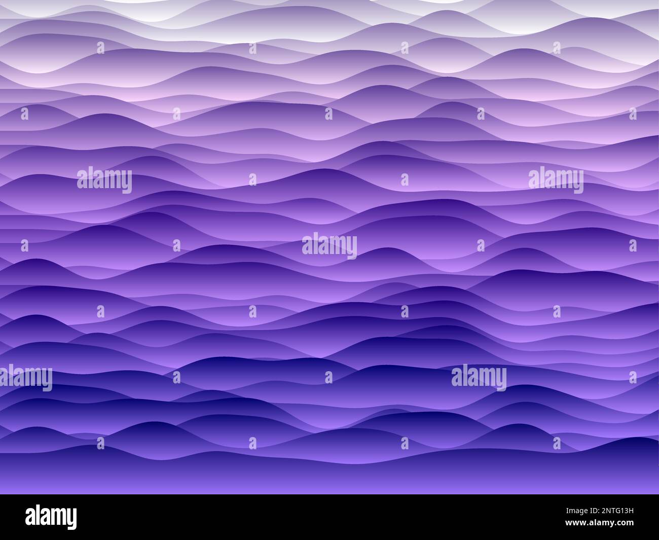 Abstract curves background. Smooth curves with gradients in deep purple ...