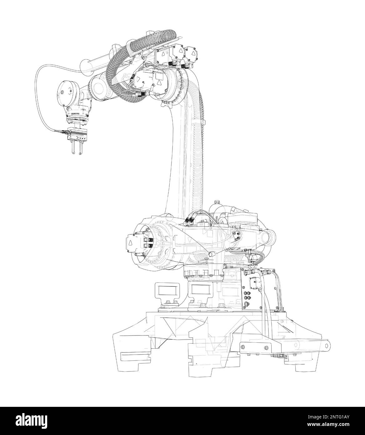 Industrial robot manipulator Stock Photo - Alamy