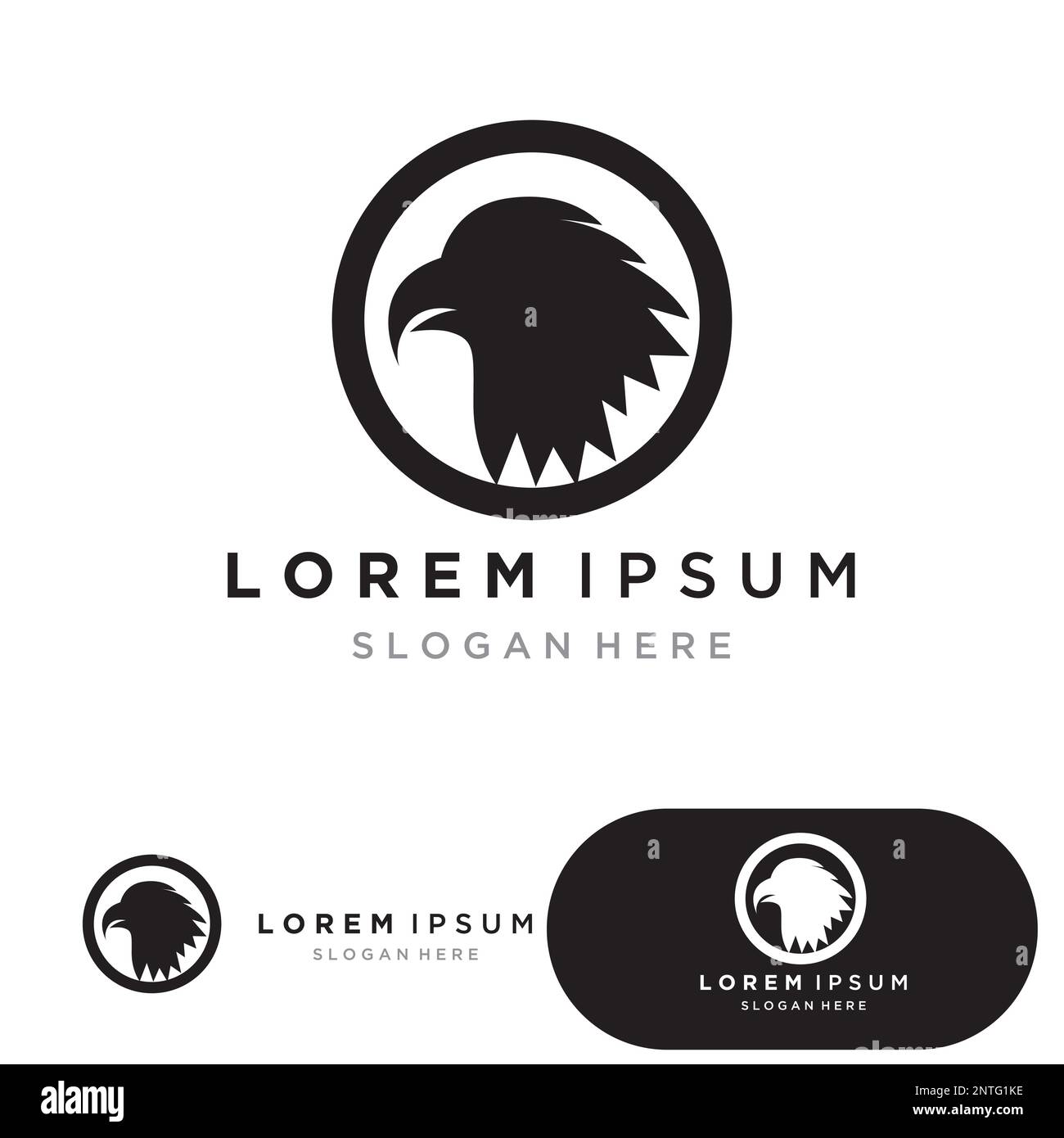 bird logo vector icon design template Stock Vector Image & Art - Alamy