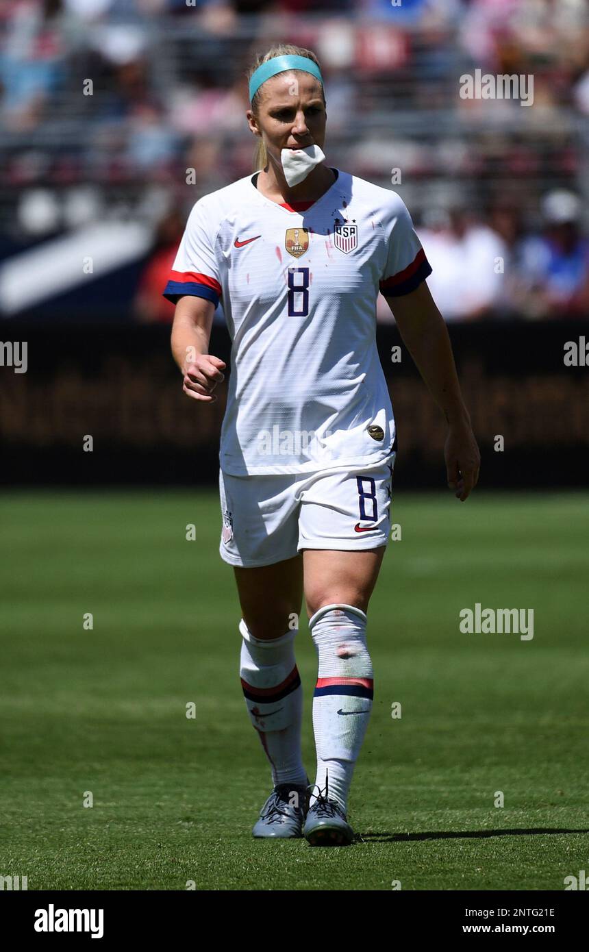 Santa Clara Ca May 12 Usa Defender Julie Ertz 8 During The