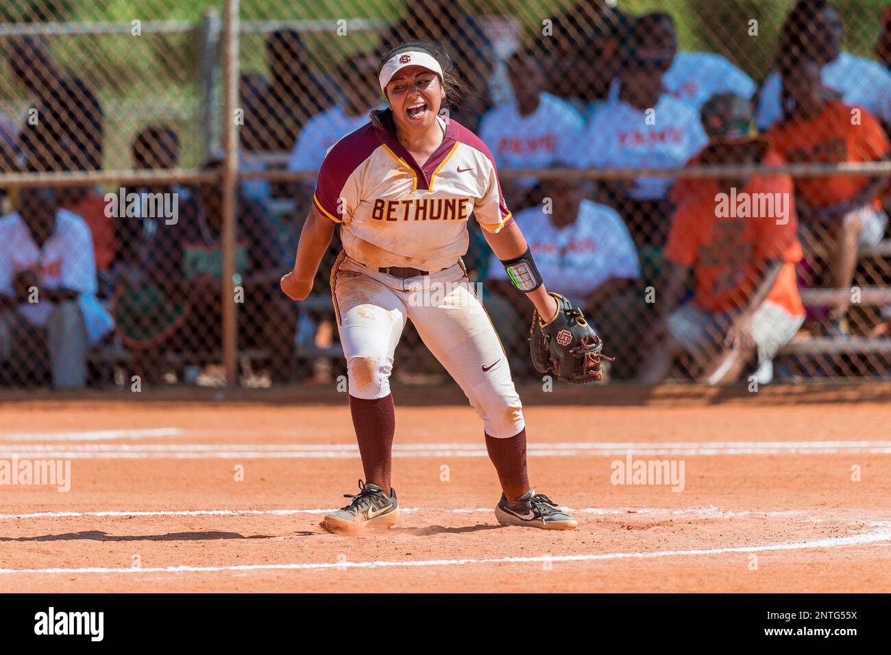 May 11, 2019 - Ormond Beach, FL, U.S: BCU pitcher Alexis Bermudez (20 ...