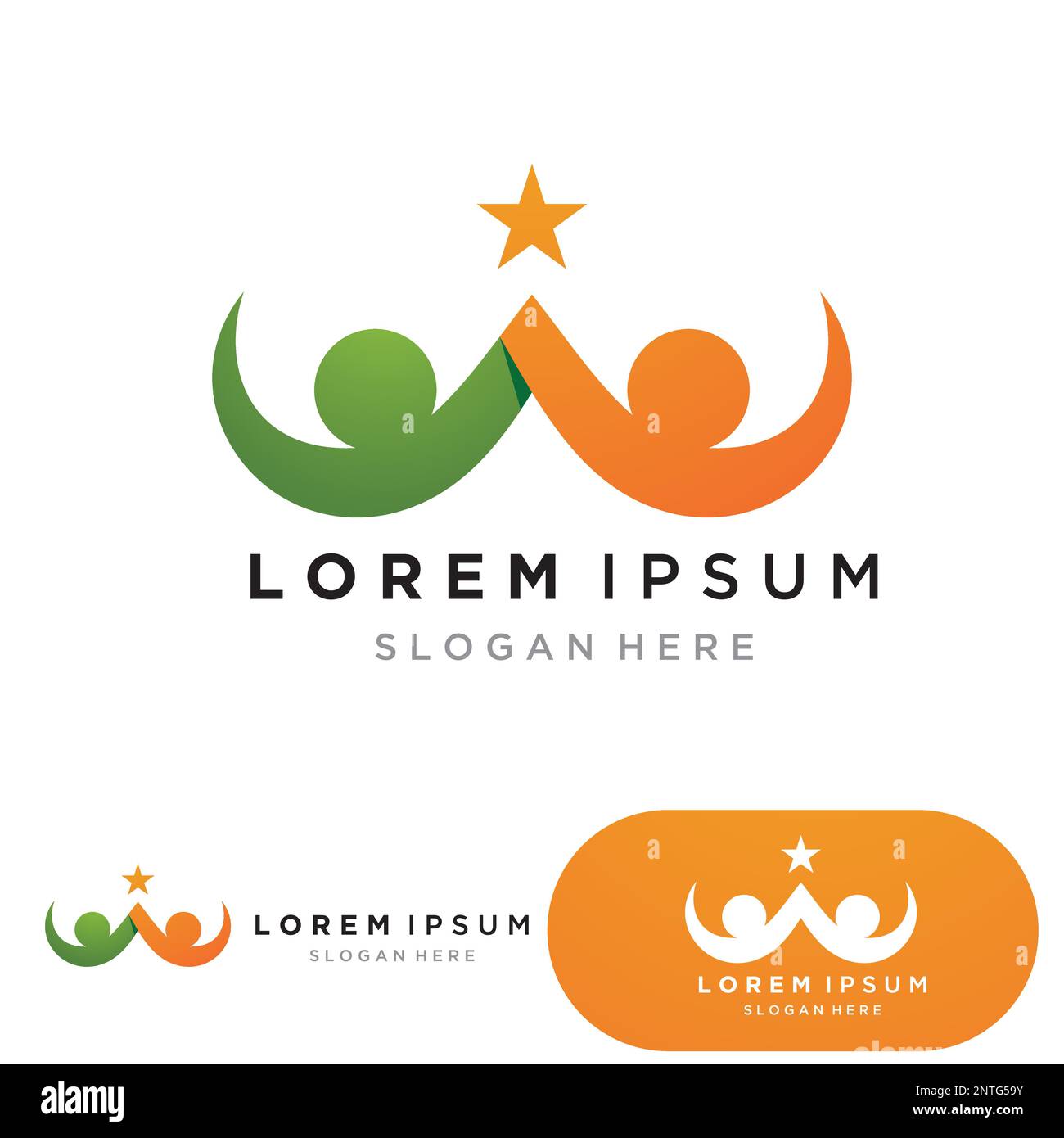 Community Logo Design Template for Teams or Groups.network and social ...