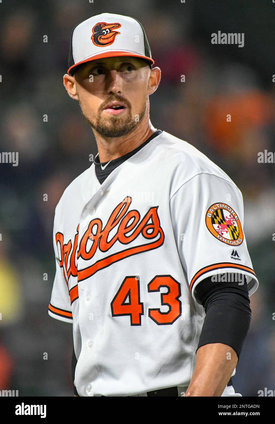 BALTIMORE, MD - MAY 08: Baltimore Orioles relief pitcher Shawn ...