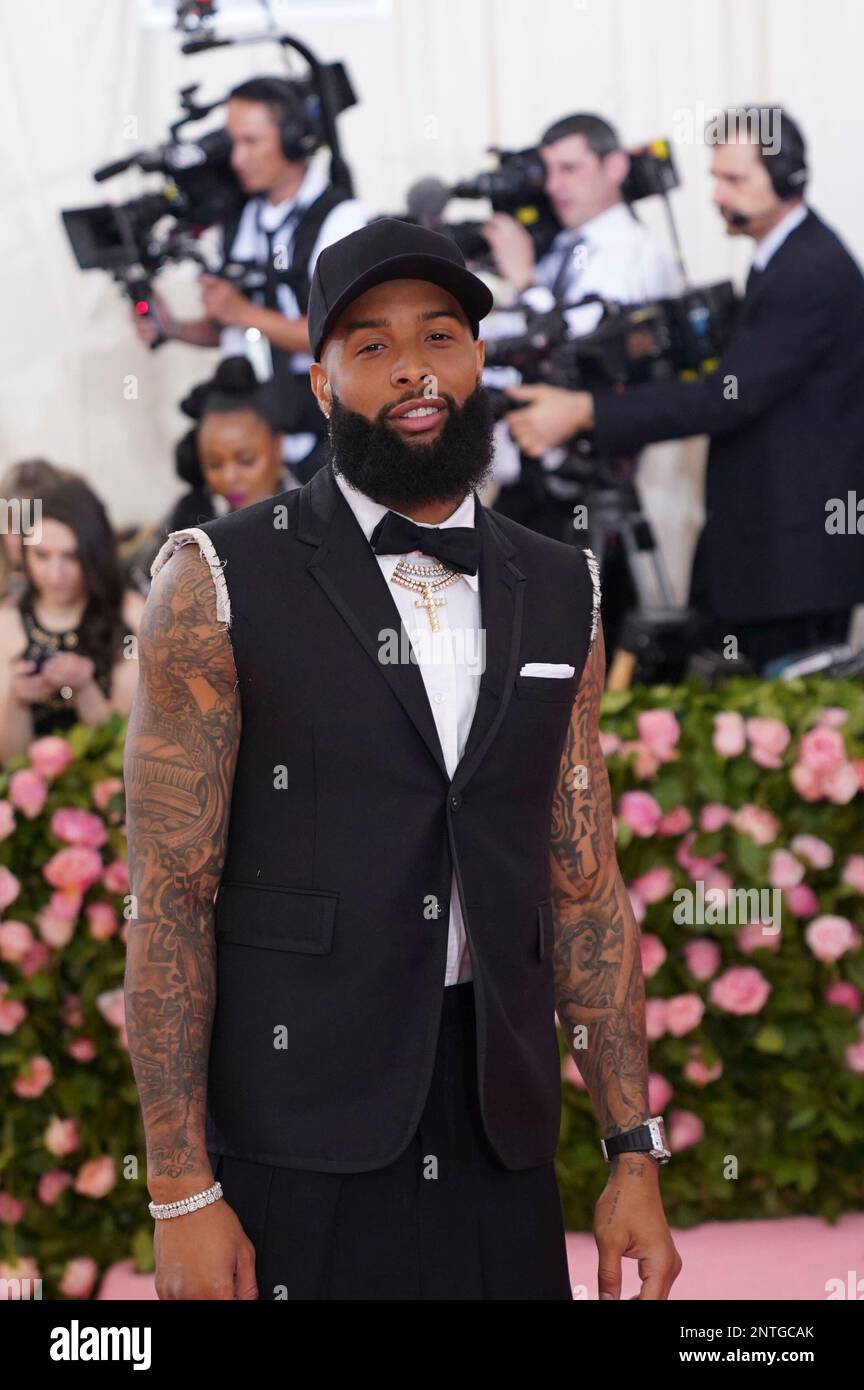 Photo by: zz/Elaine Wells/STAR MAX/IPx 2019 5/6/19 Odell Beckham Jr. at ...