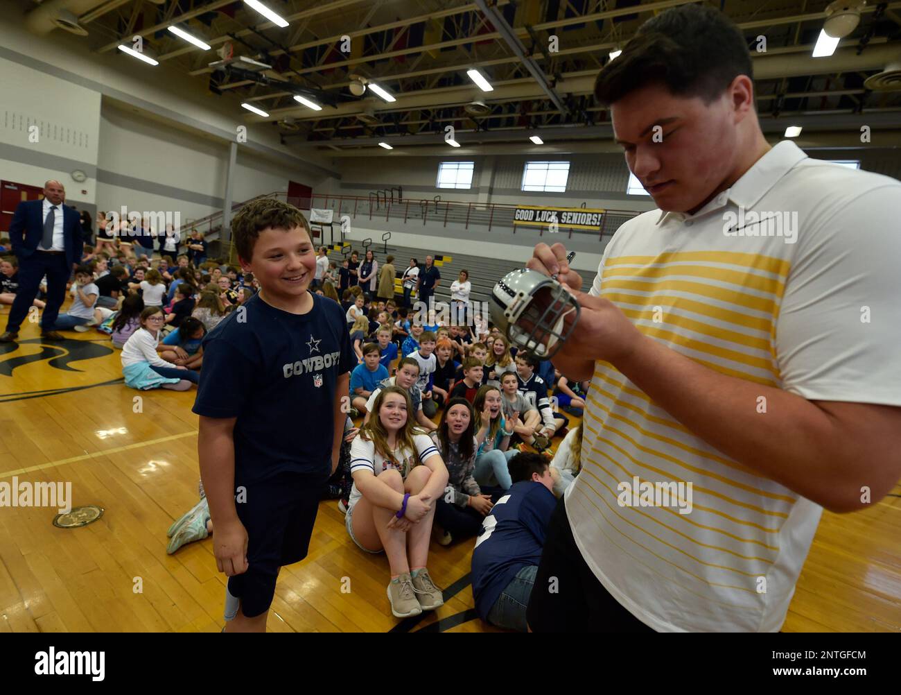 Connor McGovern, a third-round pick in the NFL draft by the Dallas ...
