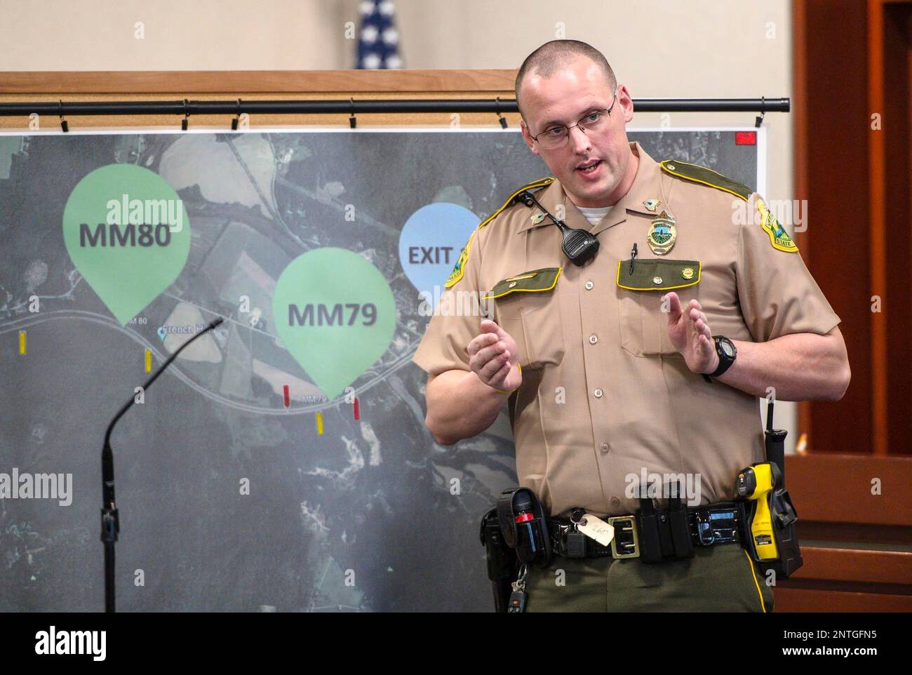 Vermont State Trooper Matthew Nadeau explains how, as a Richmond Police ...