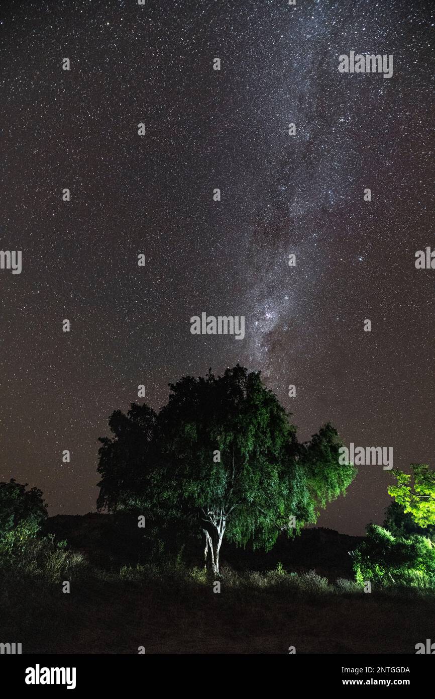 The Milky Way seen on a clear night in Zimbabwe Stock Photo - Alamy