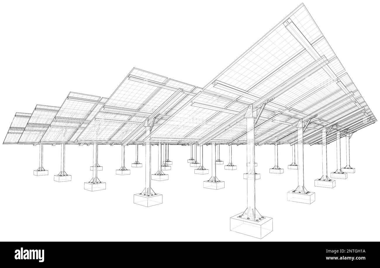 Solar Panel Field Stock Photo - Alamy