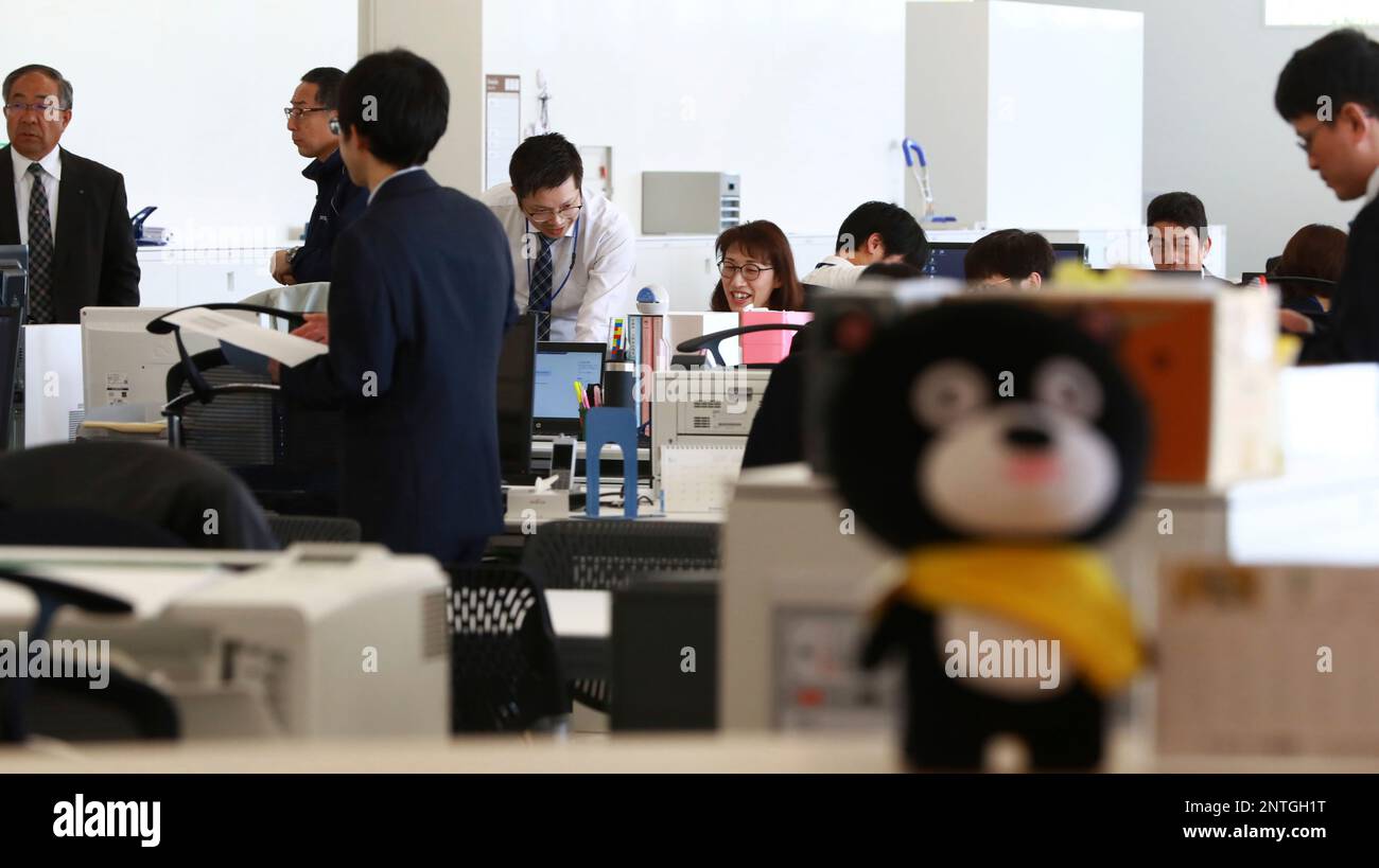 The operation of Okuma Town starts at a newly built Okuma City Hall in ...