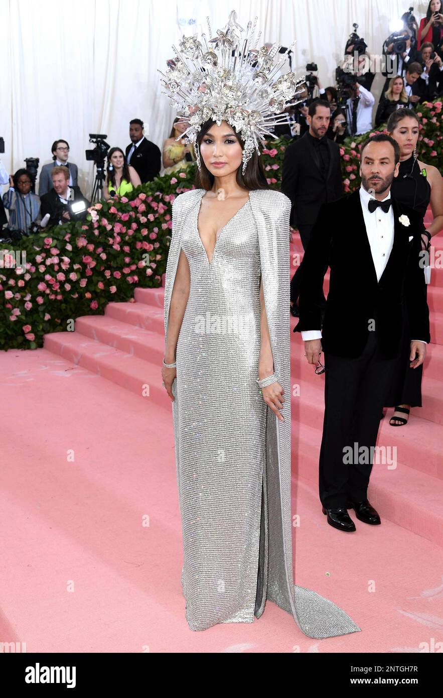 Photo by: Doug Peters/STAR MAX/IPx 2019 5/6/19 Gemma Chan and Tom Ford ...