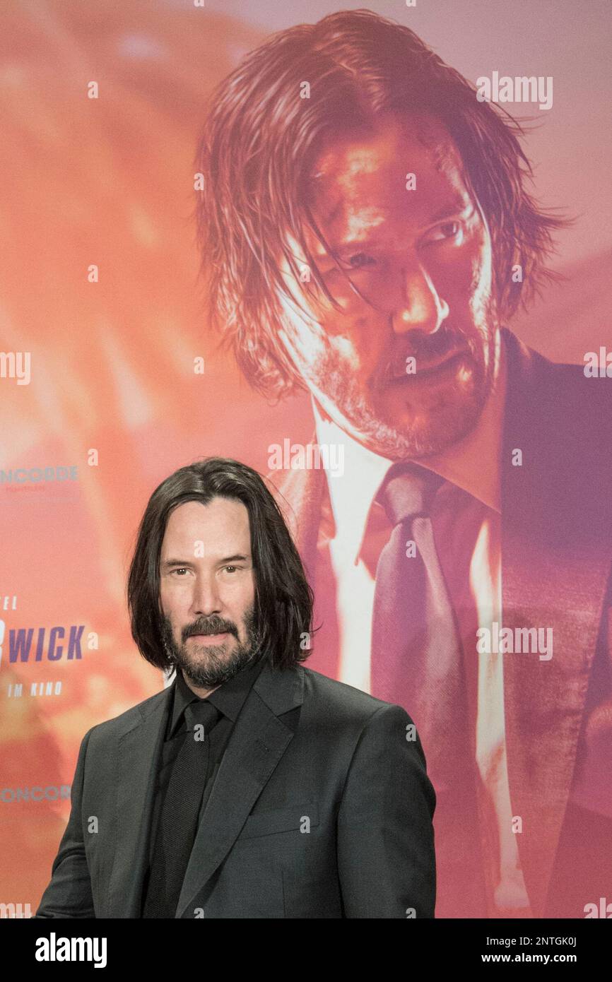 Actor Keanu Reeves poses for media during a photo-call to promote the ...