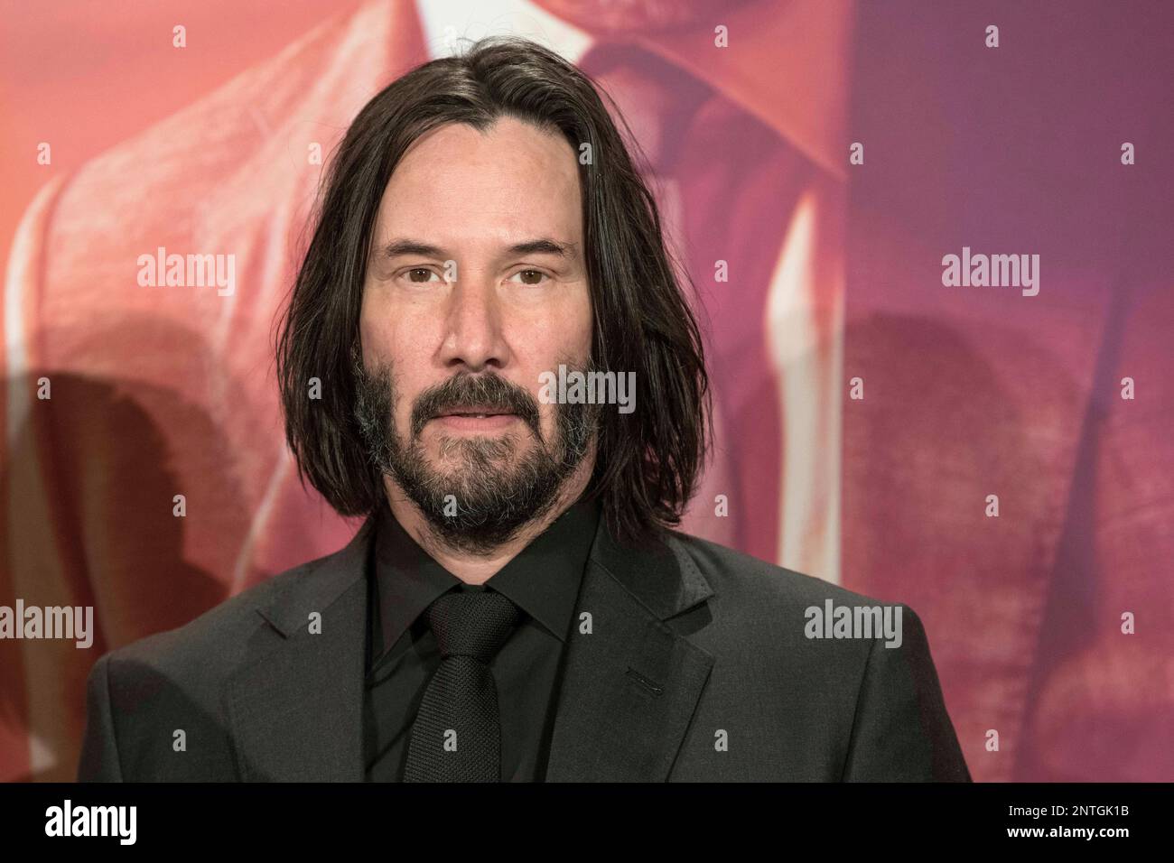 Actor Keanu Reeves poses for media during a photo-call to promote the ...