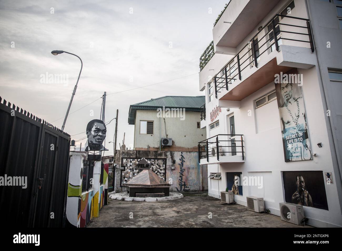 The Kalakuta Museum in Lagos celebrates Afrobeats pioneer Fela Kuti ...