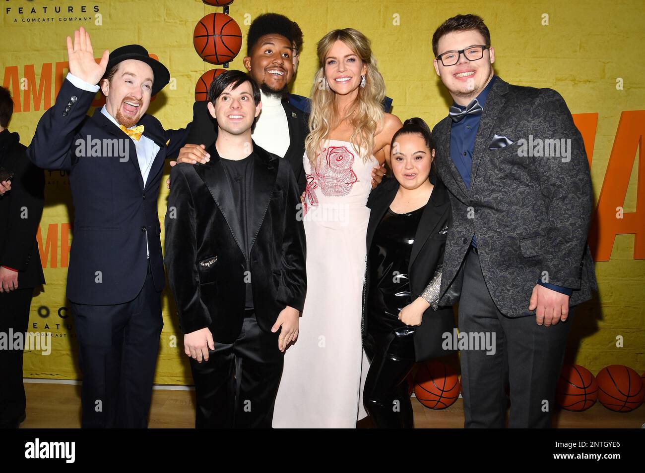 New York, USA. 27th Feb, 2023. (L-R) Actors Actor Casey Metcalfe ...