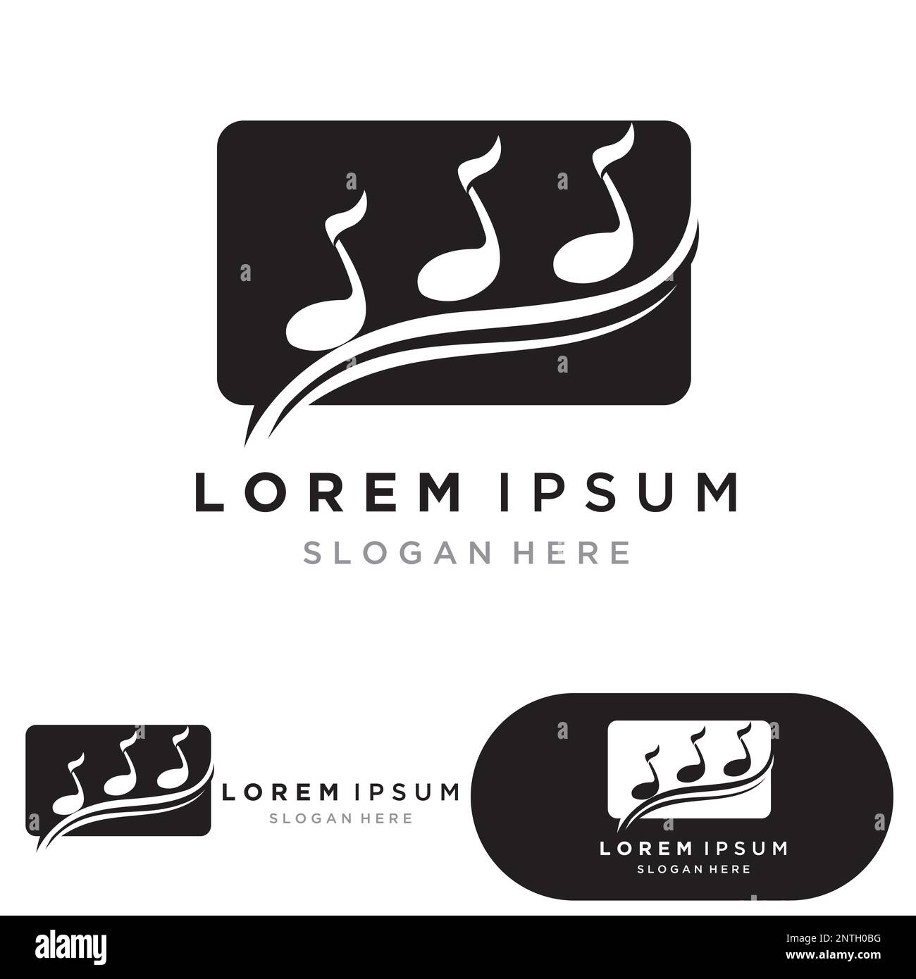 Music note Icon Vector illustration design Stock Vector Image & Art - Alamy