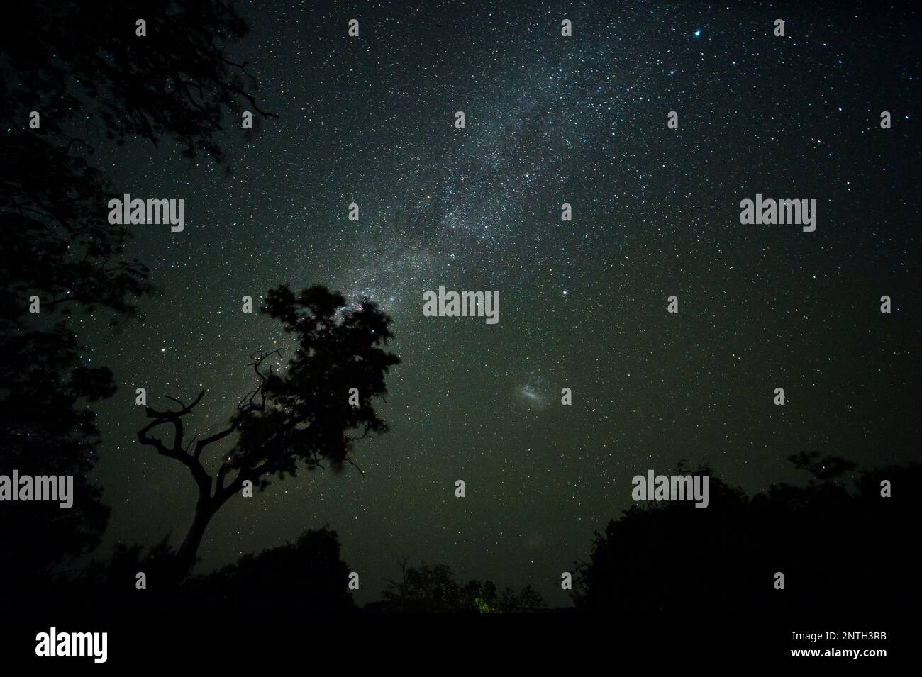 The Milky Way seen on a clear night in Zimbabwe Stock Photo - Alamy