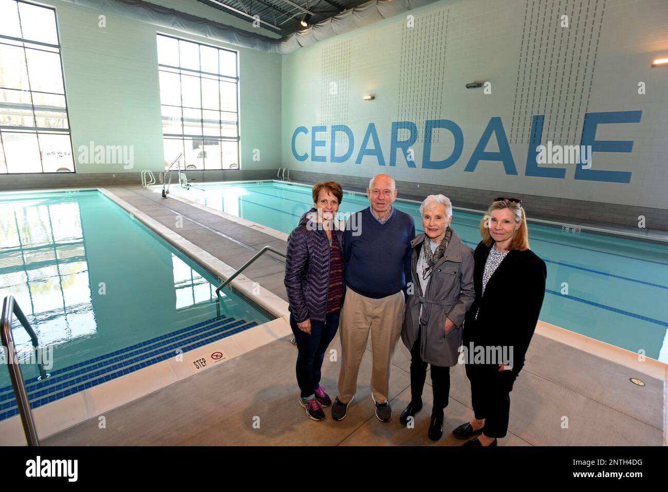 In this April 25, 2019 photo, the Veasey family, from left, Carolyn ...