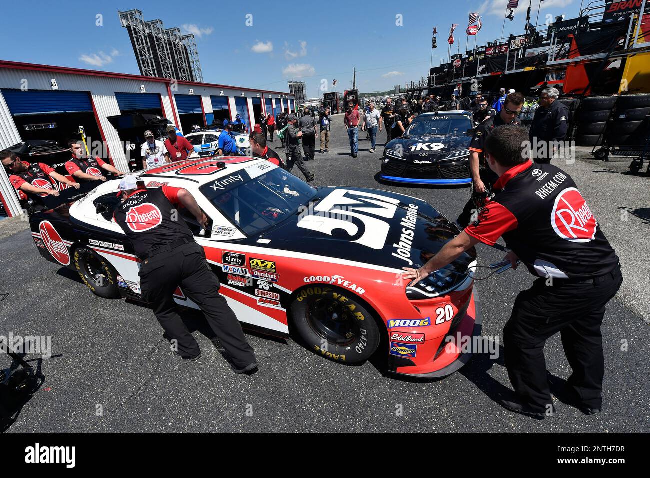 #20: Christopher Bell, Joe Gibbs Racing, Toyota Supra Rheem-Johns ...