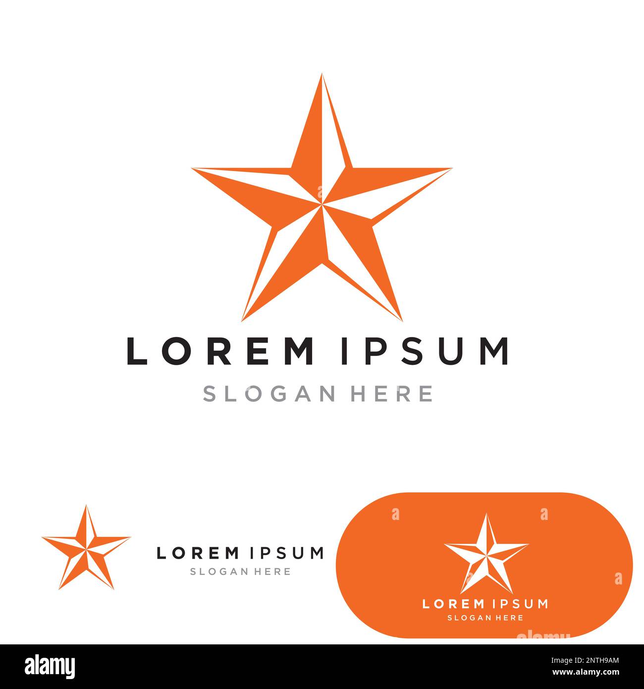 Gold Star Logo Vector with Black Background Stock Vector Image & Art ...