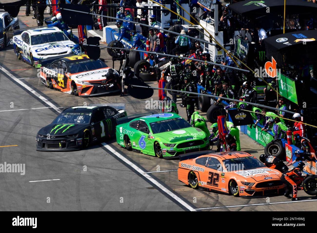 #32: Corey LaJoie, Go FAS Racing, Ford Mustang Schluter Systems during ...