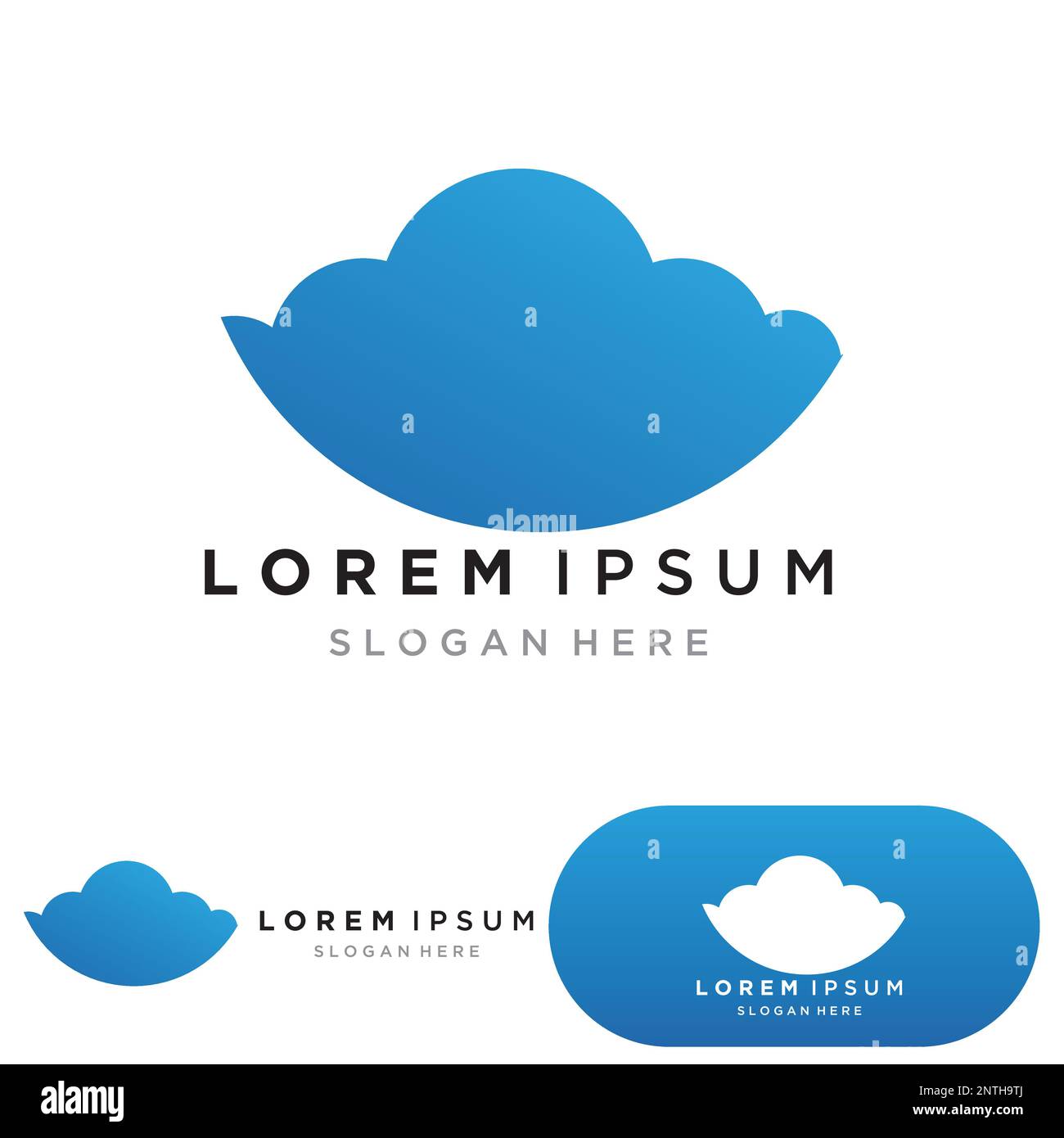 Cloud Logo And Symbol Icon template vector icon illustration Stock ...
