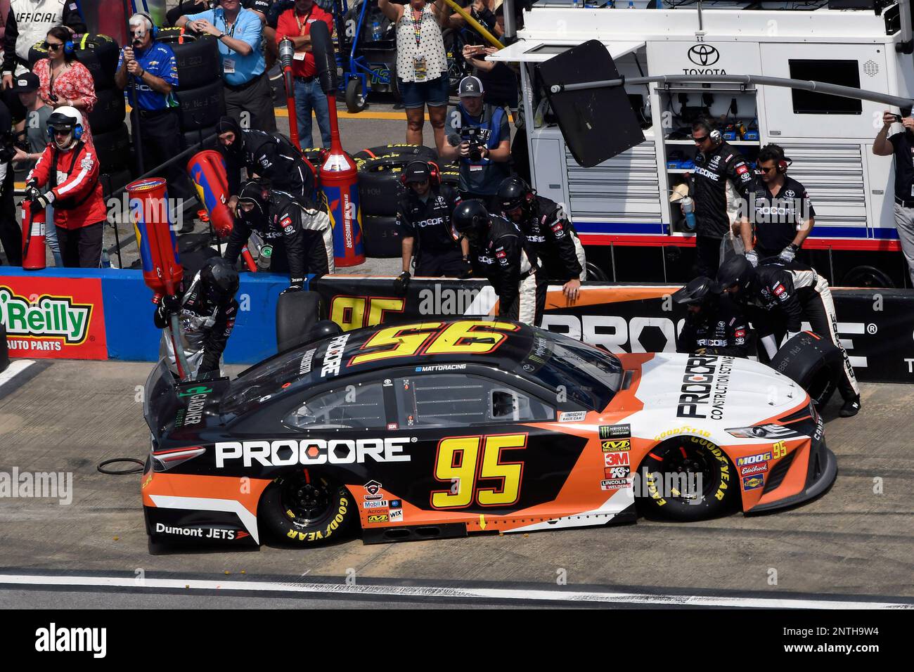 #95: Matt DiBenedetto, Leavine Family Racing, Toyota Camry Procore ...