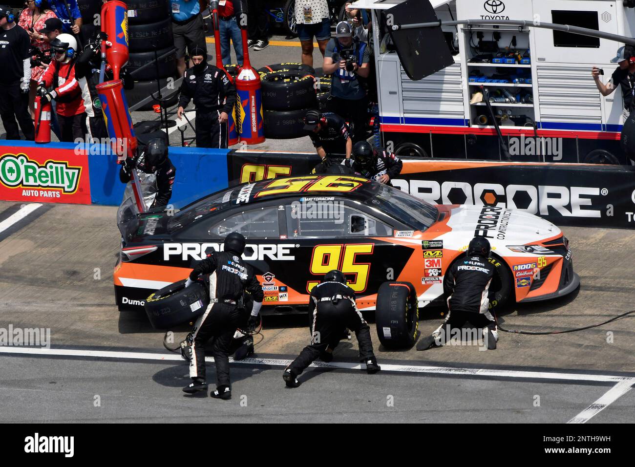 #95: Matt DiBenedetto, Leavine Family Racing, Toyota Camry Procore ...