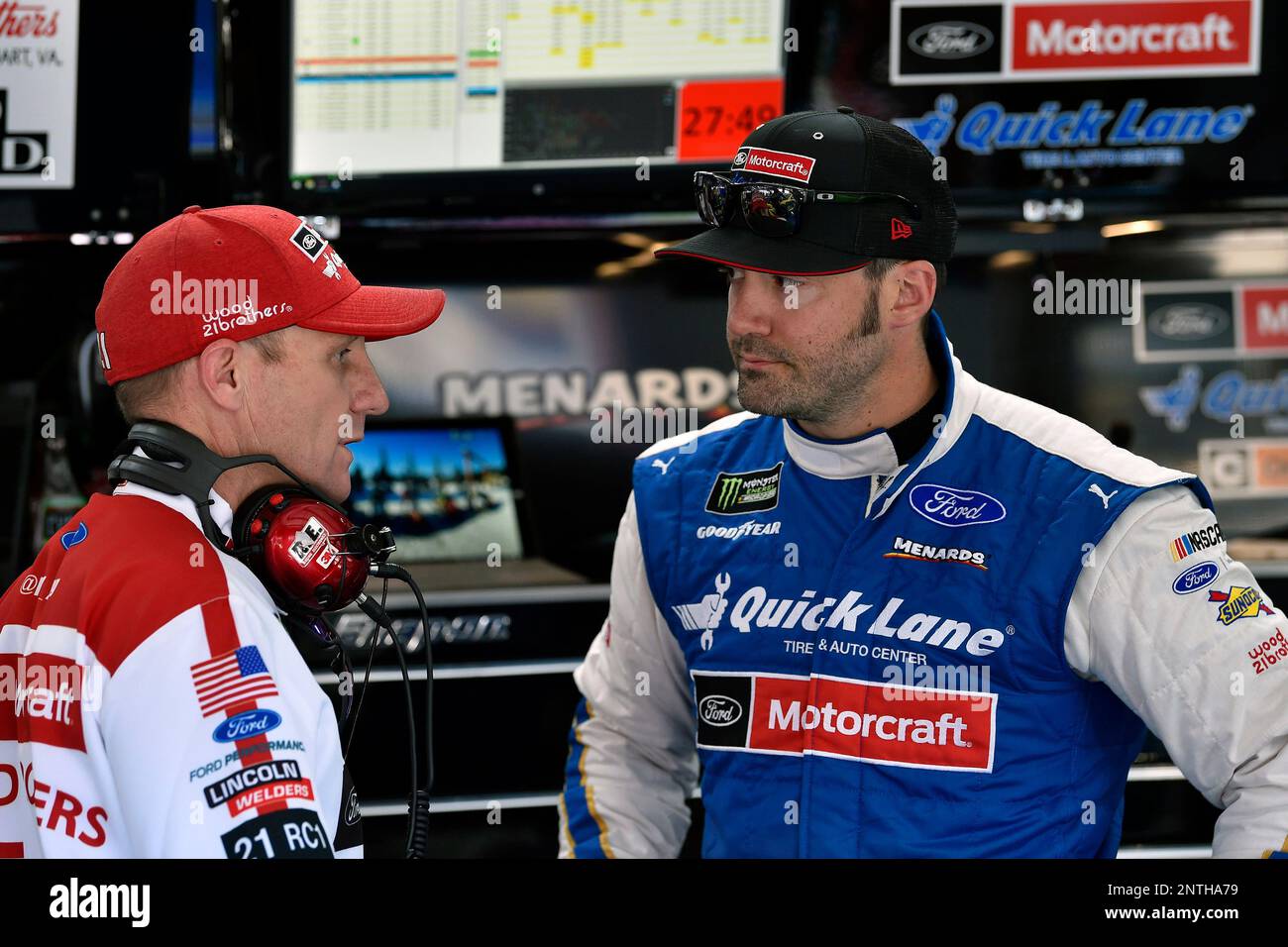 #21: Paul Menard, Wood Brothers Racing, Ford Mustang Quick Lane Tire ...