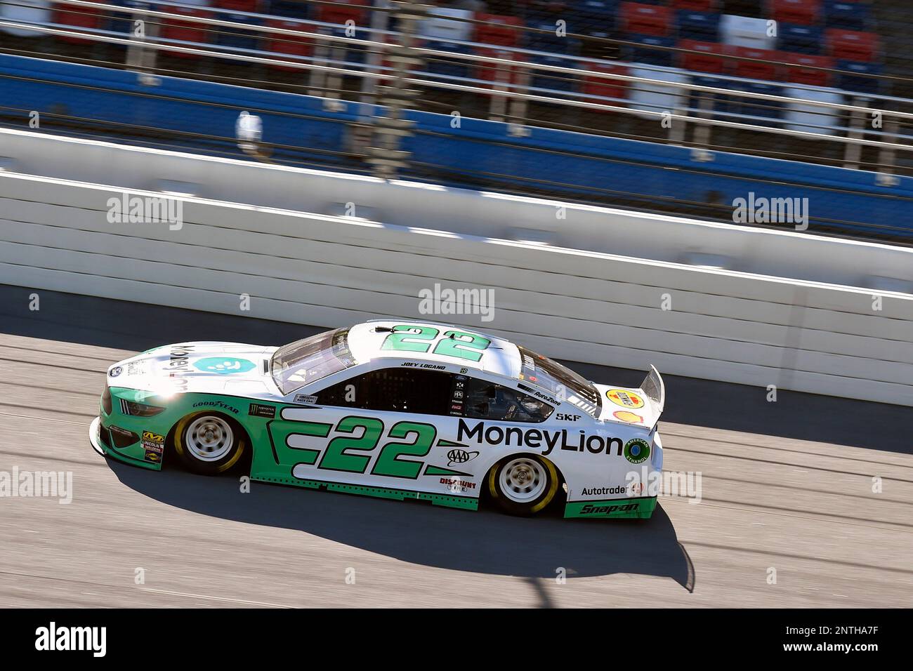 #22: Joey Logano, Team Penske, Ford Mustang MoneyLion during practice ...