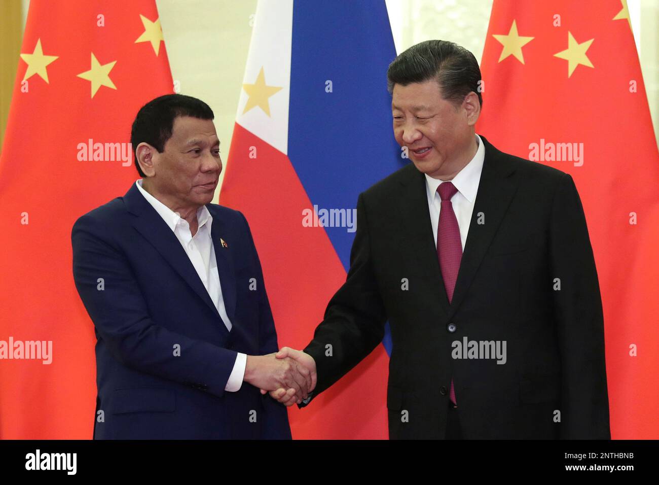 FILE - In this April 25, 2019, file photo, Philippine President Rodrigo ...