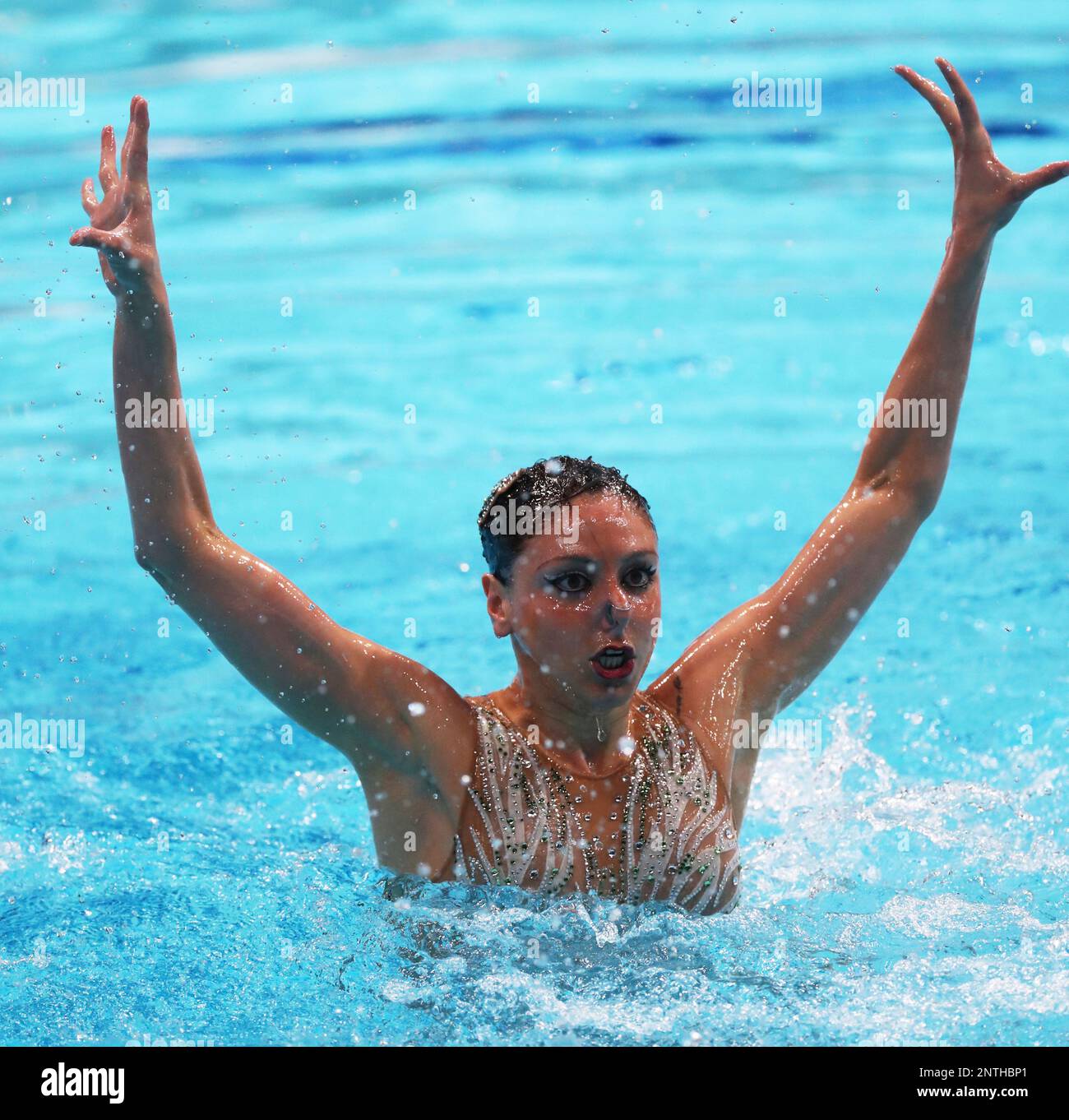 Italy's Linda CERRUTI performs during Solo Free Routine Final of the ...