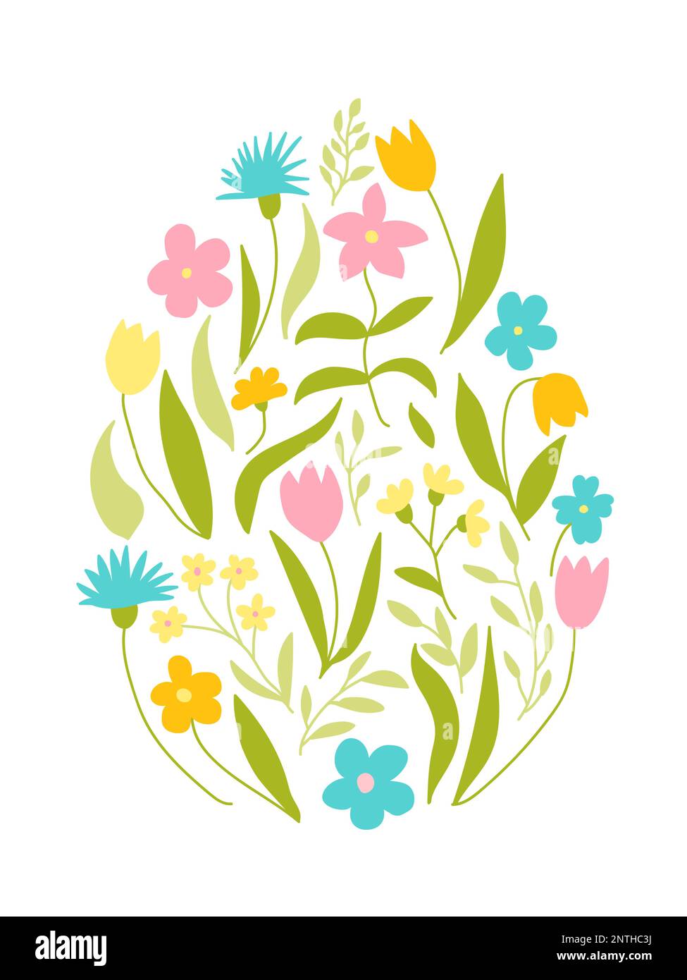 Family field flowers Stock Vector Images - Alamy