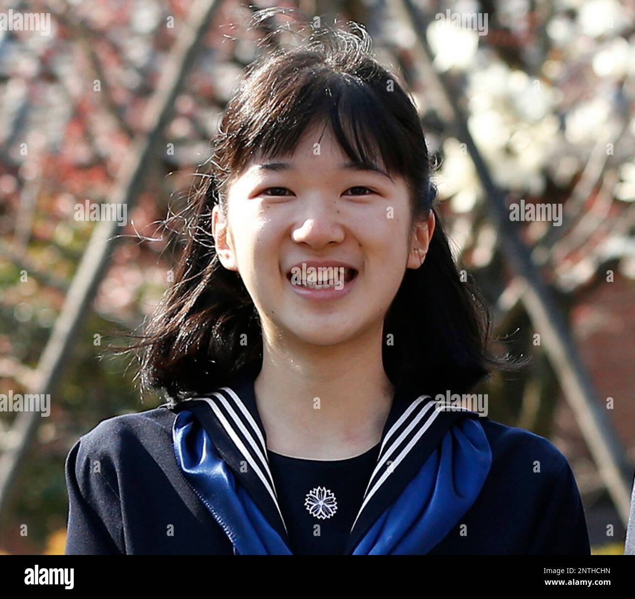 FILE - In this March 22, 2017, file photo, Japan's Princess Aiko poses ...