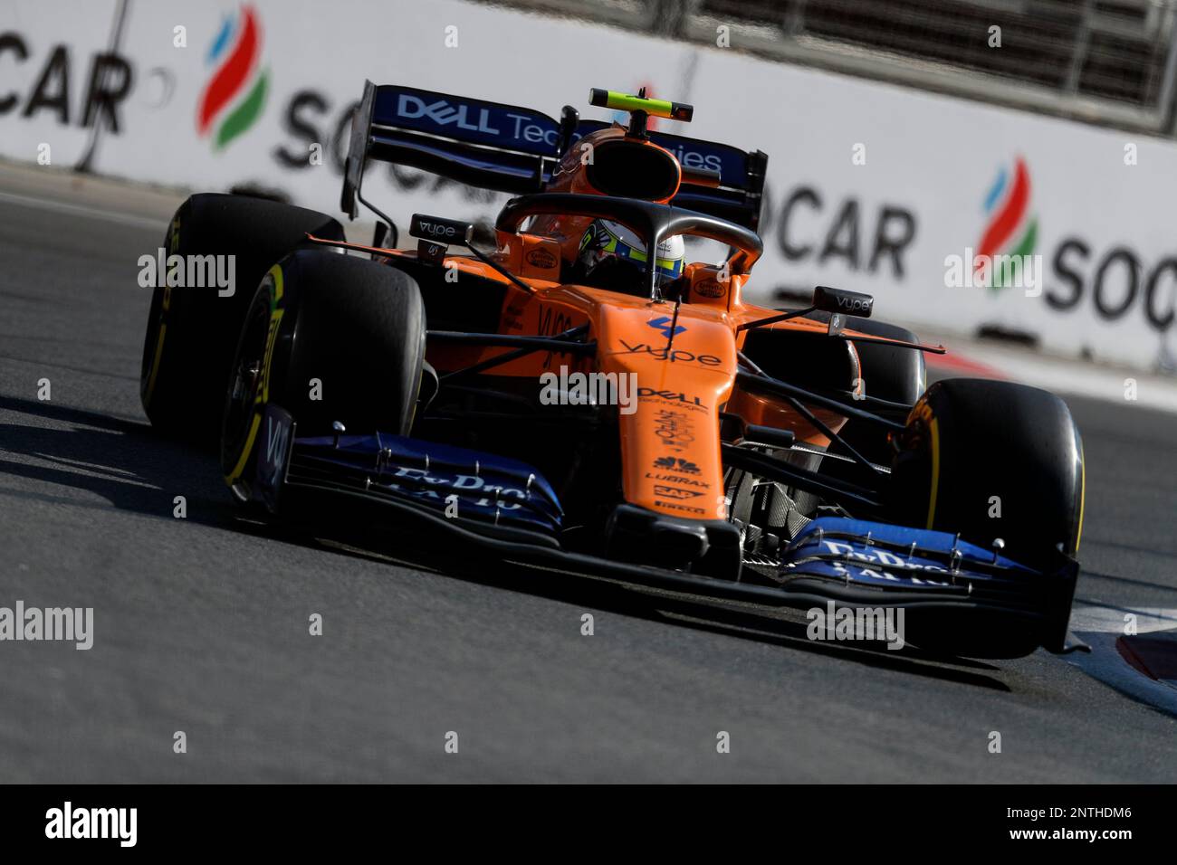 April 28, 2019 - Baku, Azerbaijan - LANDO NORRIS of McLaren F1 Team ...