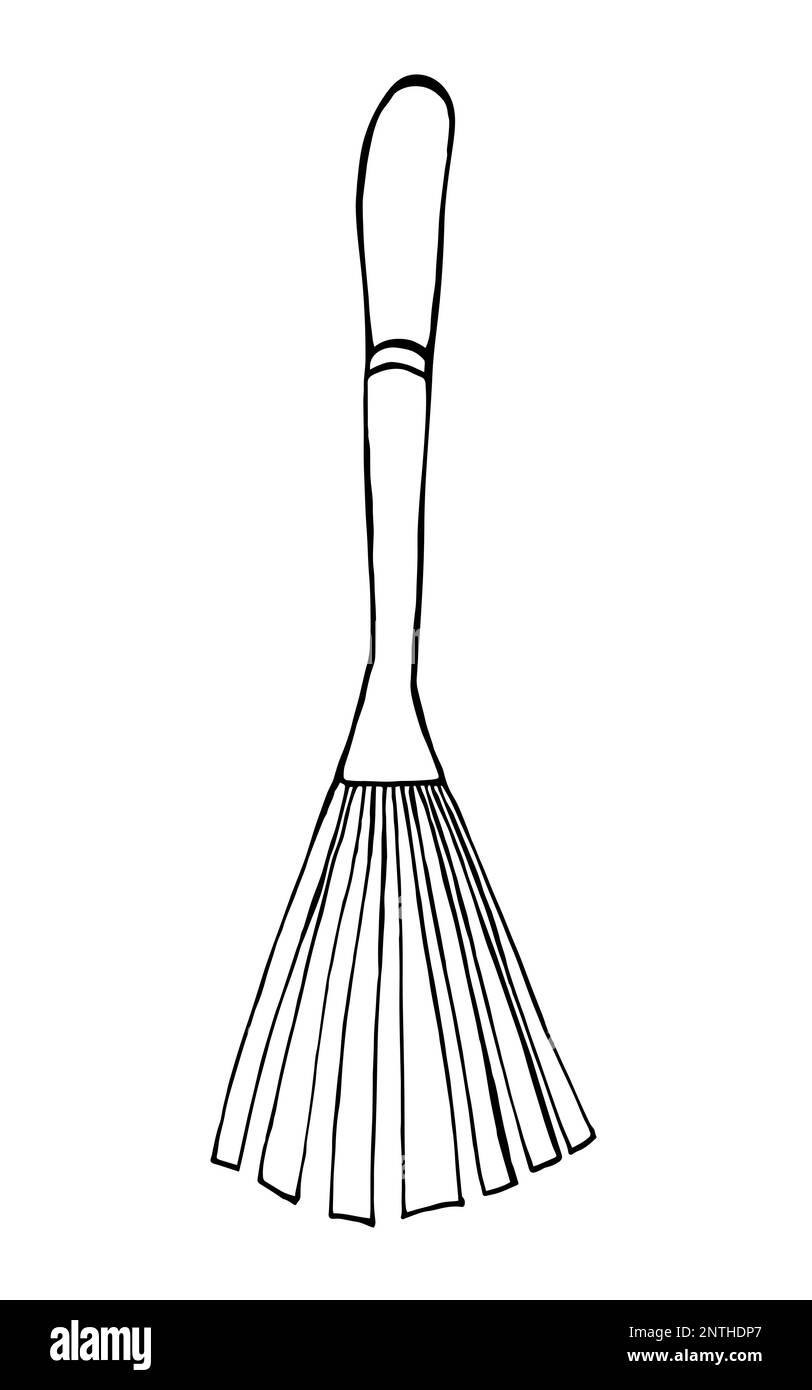 Small garden rake vector illustration Stock Vector Image & Art - Alamy