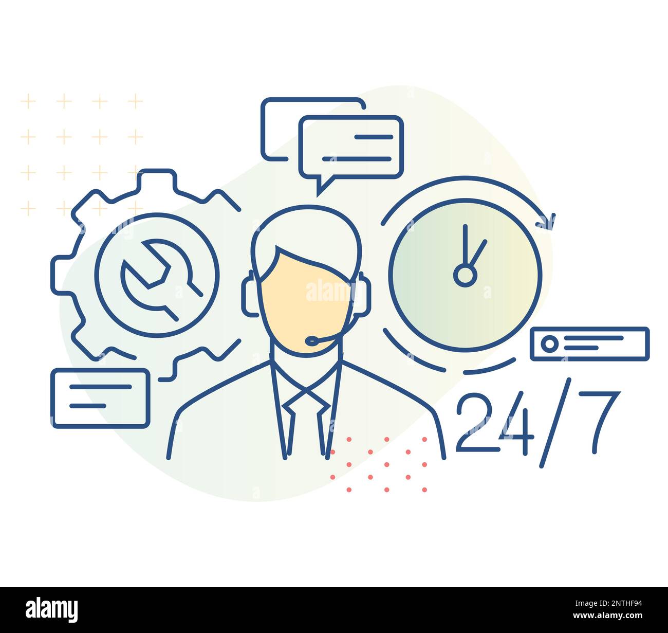 Support chat location service hi-res stock photography and images - Alamy