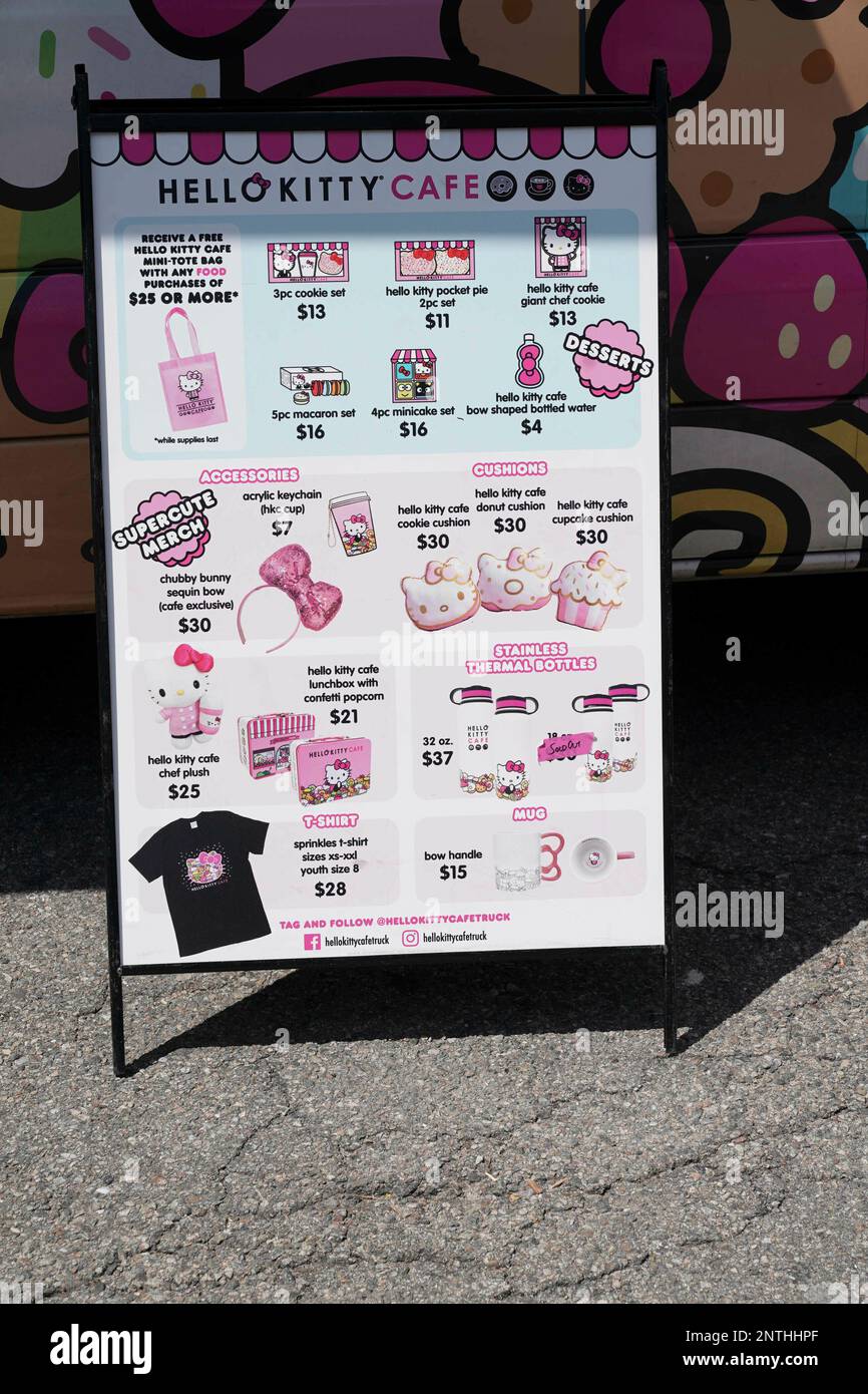 Photo by: John Nacion/STAR MAX/IPx 2019 4/27/19 Hello Kitty Truck is ...
