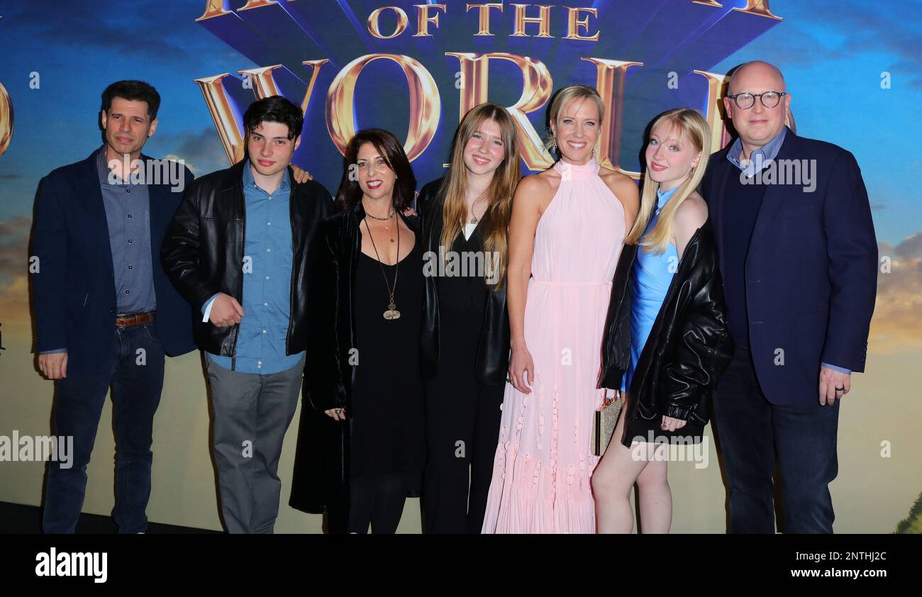 Hollywood, CA , February 27, 2023. Max Brooks, Michelle Brooks, Henry ...