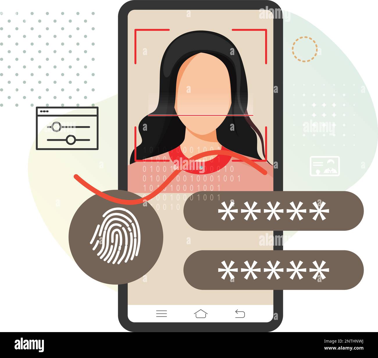 Secured Services With Face Detection Technology And 2 Factor
