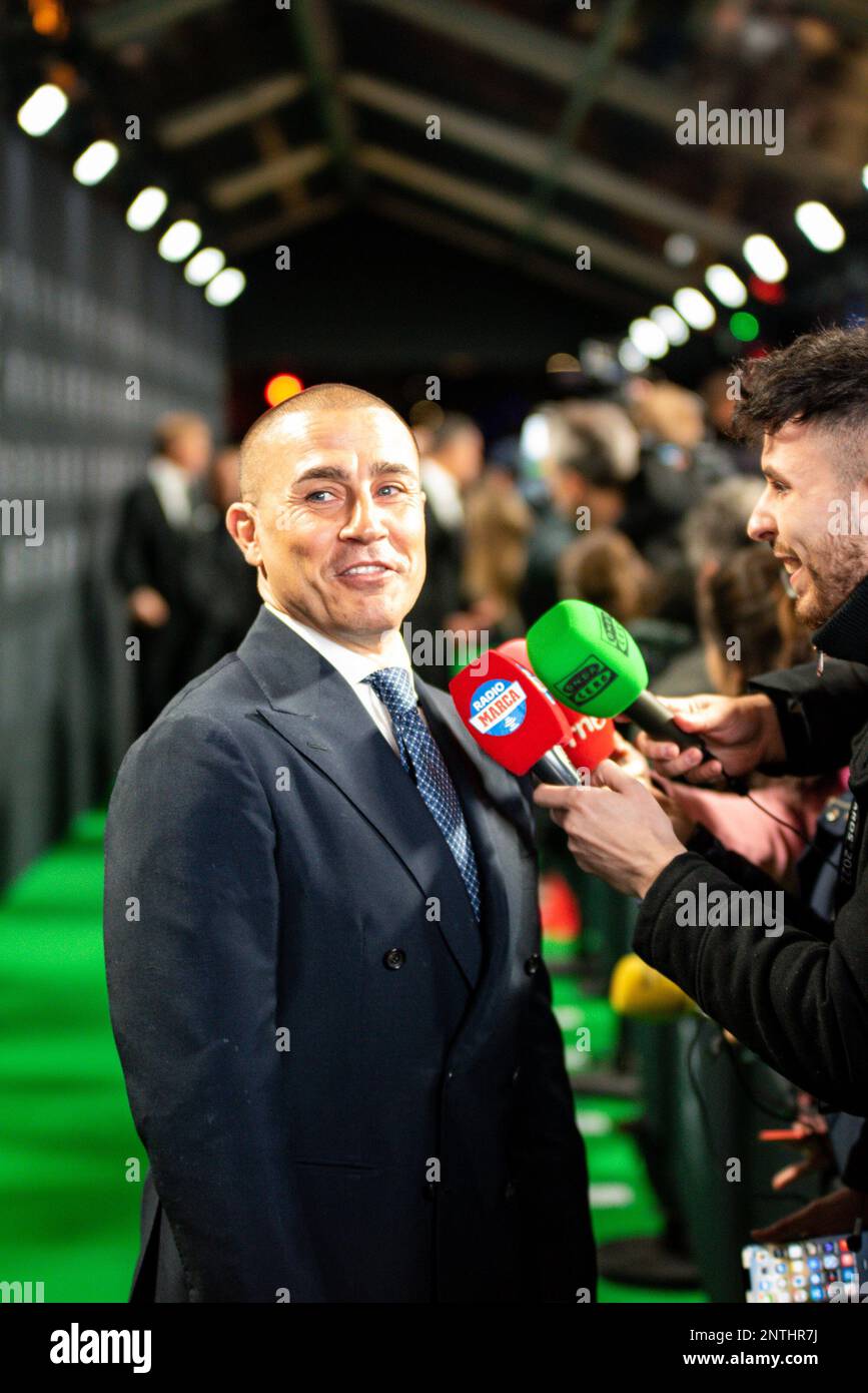 Fabio Cannavaro during The Best FIFA Football Awards 2022 on February ...