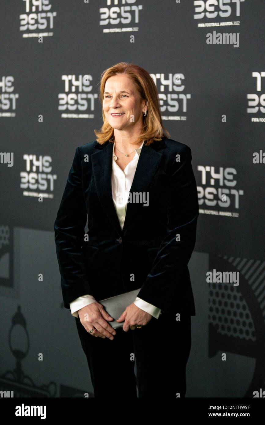 Jill Ellis during The Best FIFA Football Awards 2022 on February 27 ...