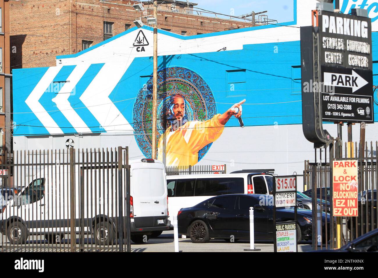 Photo by: zz/GOTPAP/STAR MAX/IPx 2019 4/22/19 Nipsey Hussle memorial ...