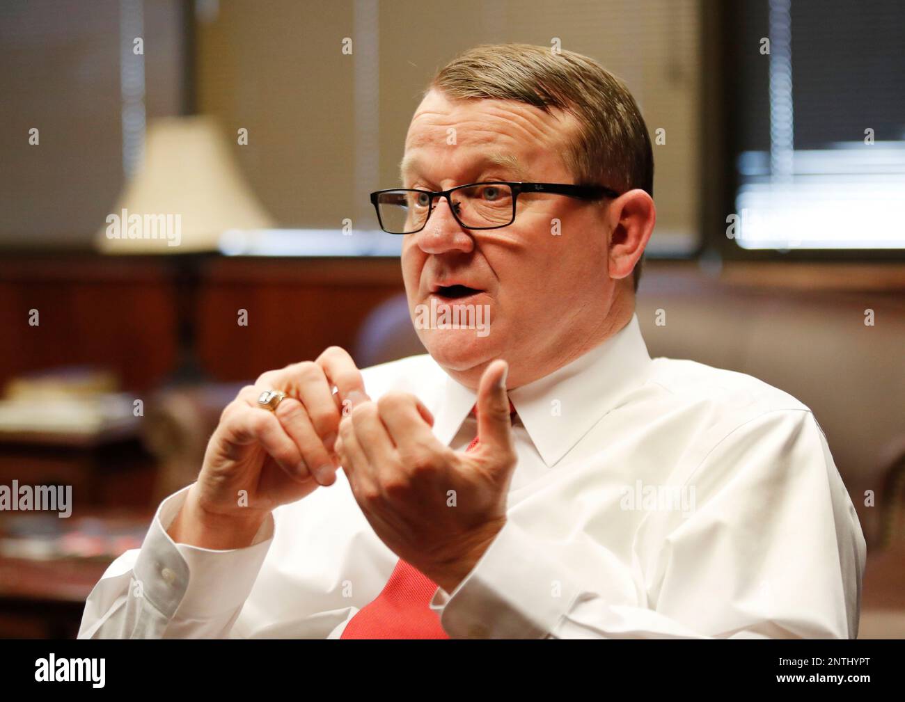 In this March 13, 2019, photo U.S. Magistrate Judge Ronald Clark ...